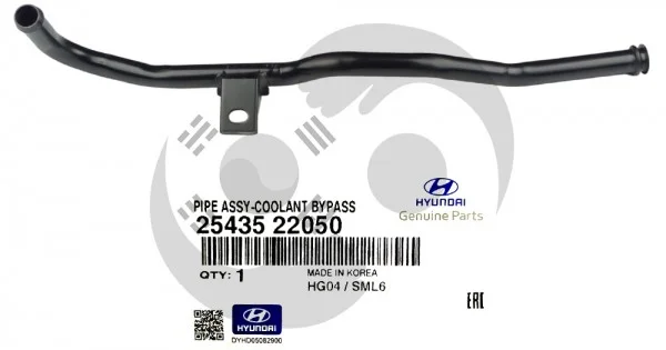 ΣΩΛΗΝΑ ΝΕΡΟΥ BY-PASS HYUNDAI ACCENT